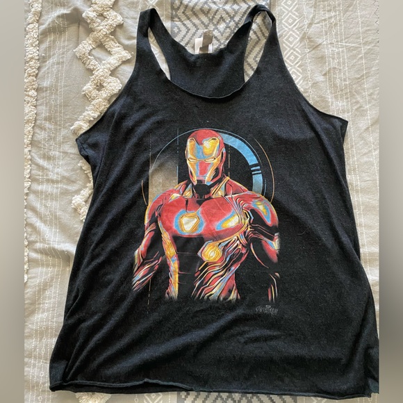 Marvel | Tops | Marvel Avengers Future Iron Man Tank Top | Poshmark
